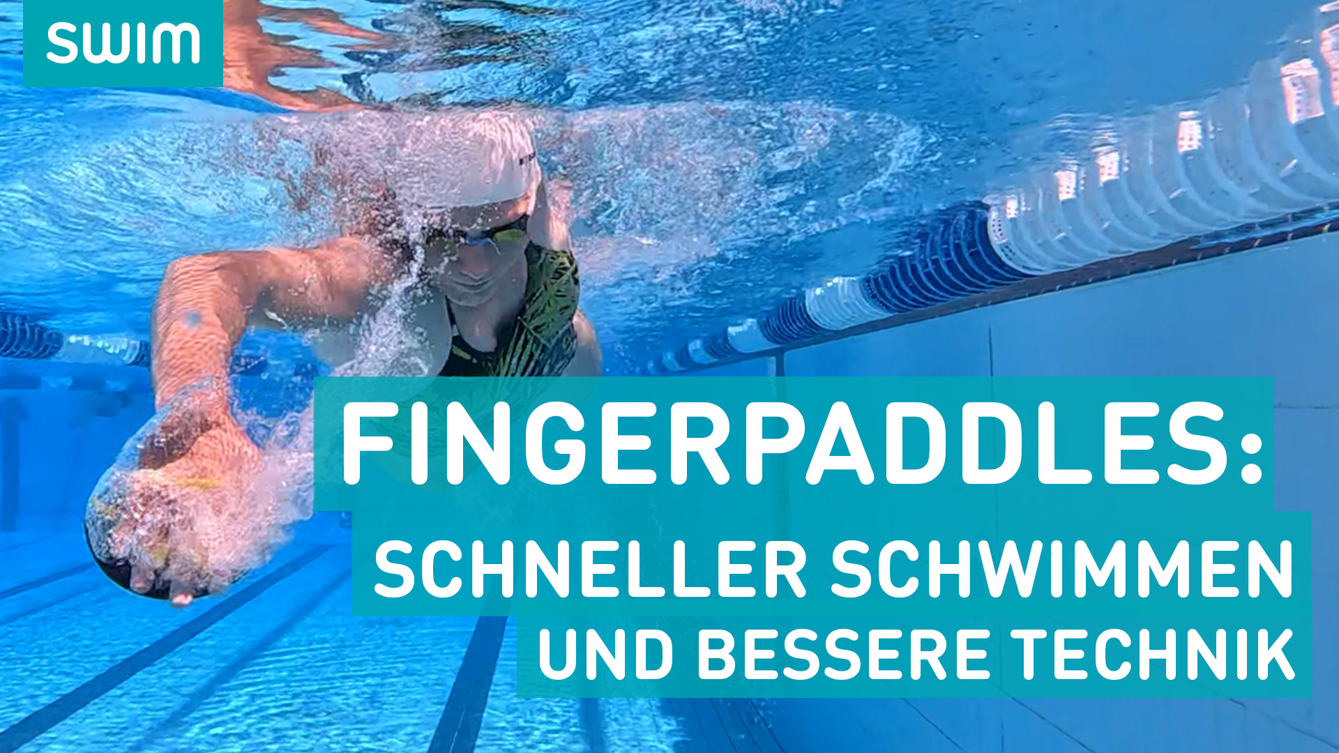 SWIM Technik | Darum solltest du mit Fingerpaddles trainieren - SWIM.DE